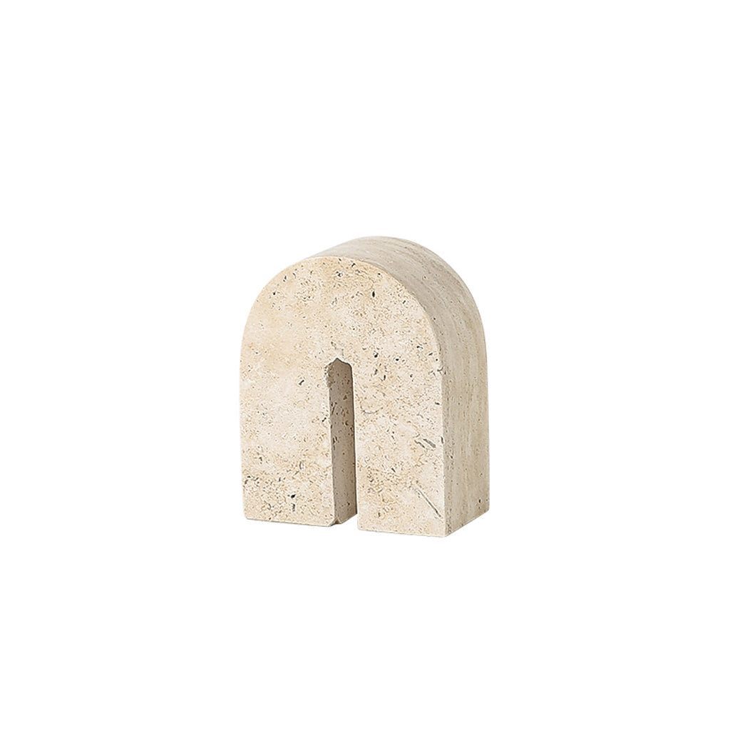 Arch Decorative Marble Sclupture B - Yellow | House of Isabella AU