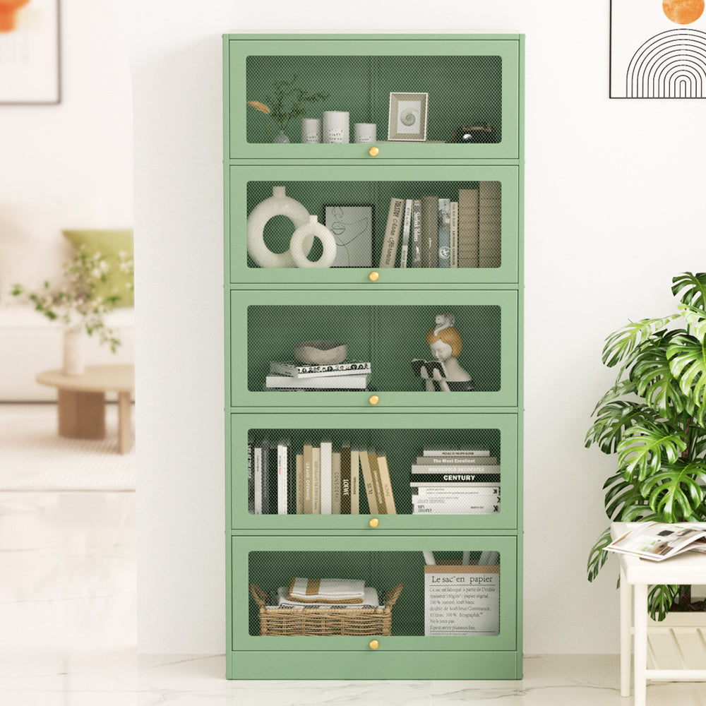 ArtissIn Buffet Sideboard Cupboard Cabinet Storage Mesh Doors Metal ...