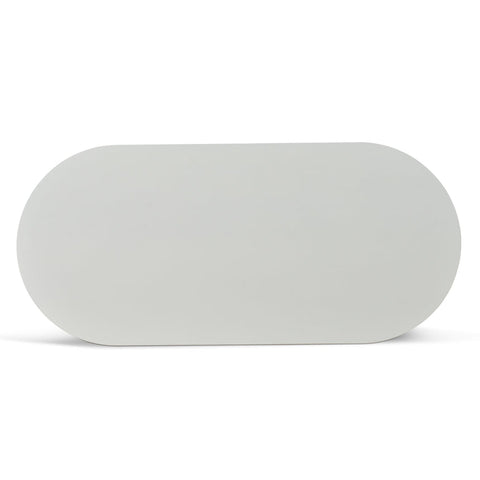 1.3m Coffee Table - Full White | House of Isabella AU