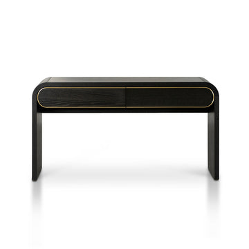1.5m Console Table - Textured Espresso Black | House of Isabella AU