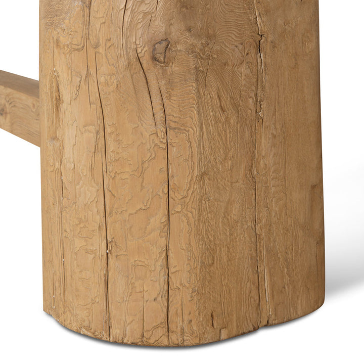 2.2m Elm Dining Table - Natural | House of Isabella AU