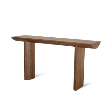 1.6m Console Table - Walnut Veneer | House of Isabella AU