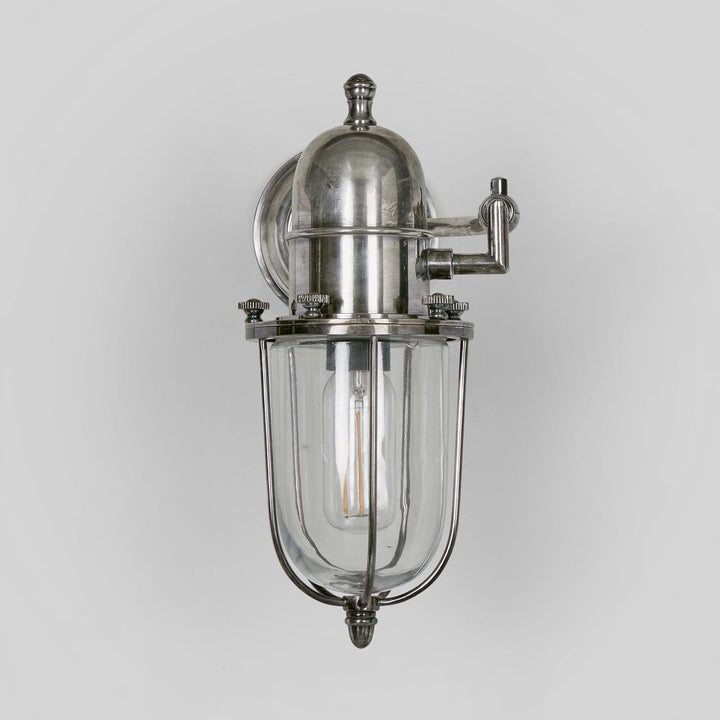 Chapel Wall Lamp Outdoor Silver | House of Isabella AU