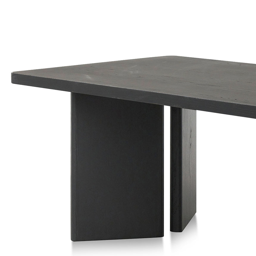 3m Elm Dining Table - Full Black | House of Isabella AU