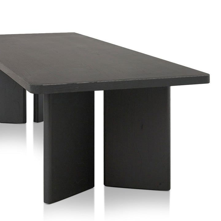 3m Elm Dining Table - Full Black | House of Isabella AU
