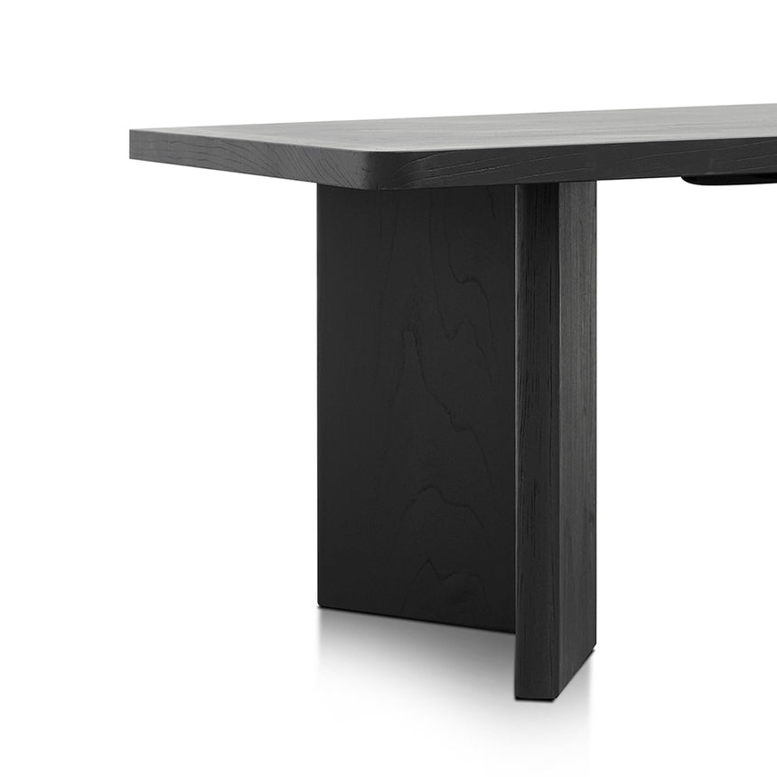 3m Elm Dining Table - Full Black | House of Isabella AU