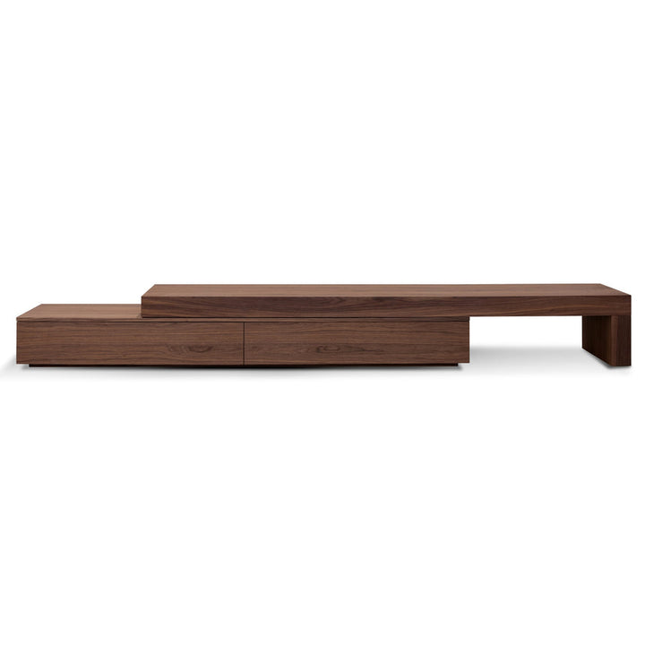 Extendable Entertainment TV Unit - Walnut | House of Isabella AU